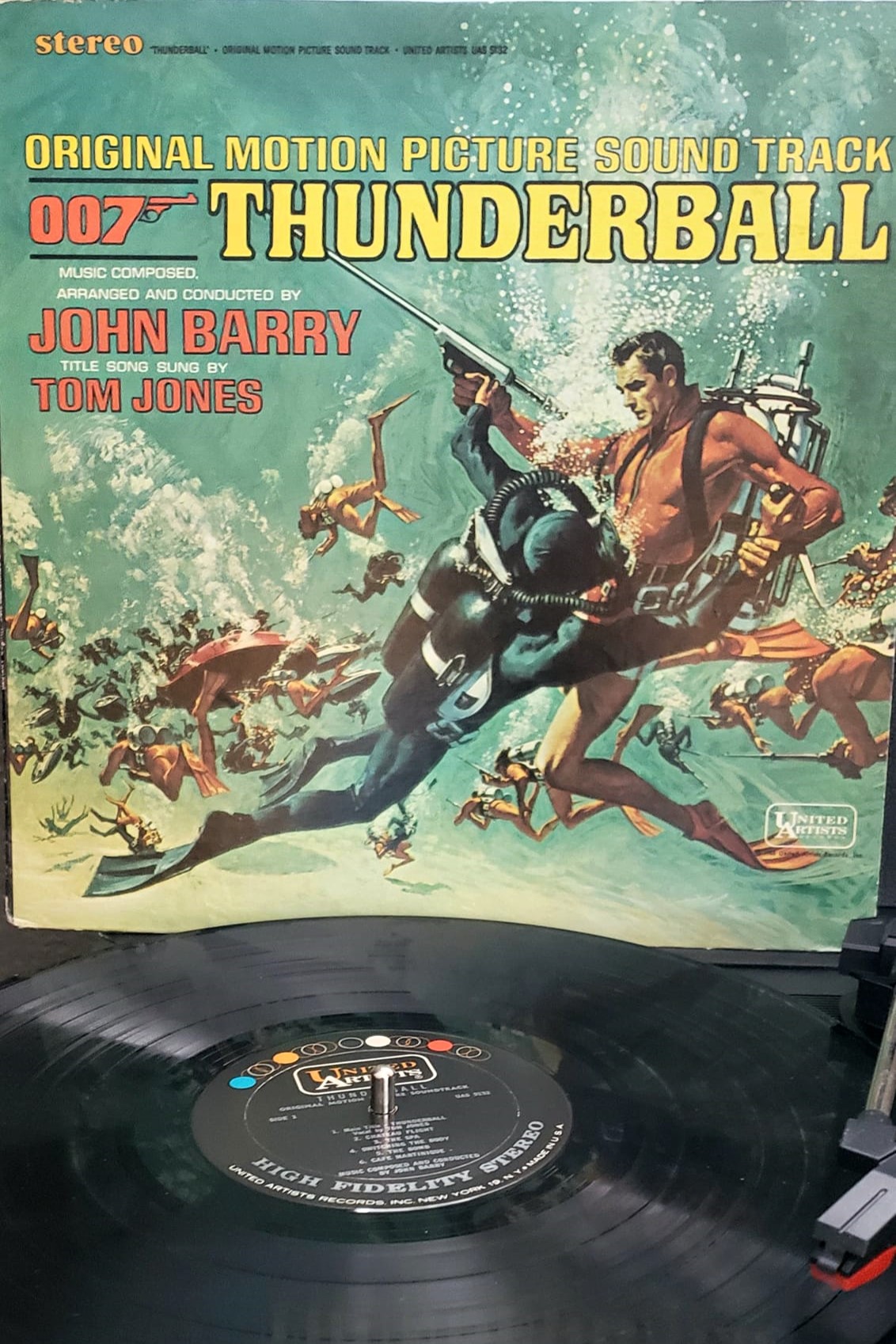 From the archives: Thunderball (Original Motion Picture Soundtrack ...