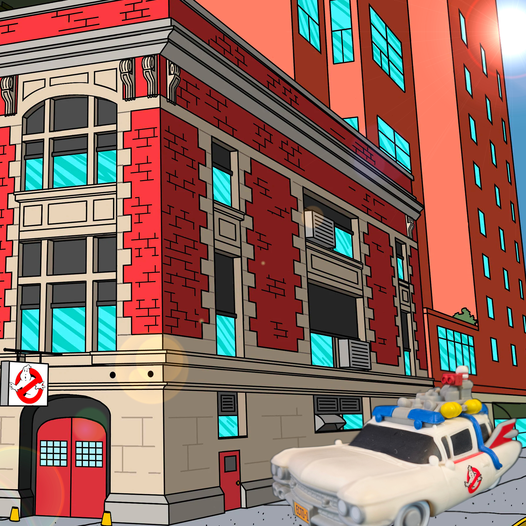 Ghostbusters Titans Ecto-1 – Dale's Toys